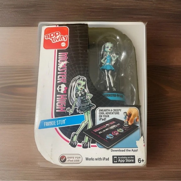 Radica | Toys | Monster High Frankie Stein Apptivity Doll 22 W Card ...